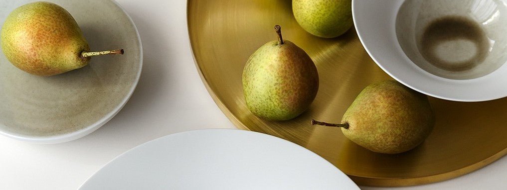 Silent Brass von Hering Berlin exklusives Trend-Geschirr von Hand ...